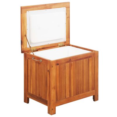 vidaXL Arca para gelo em madeira de acácia maciça 63x44x50 cm | vidaXL.pt