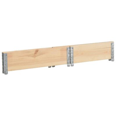 vidaXL Colar para paletes 60x80 cm madeira de pinho maciço | vidaXL.pt
