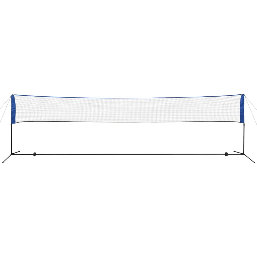 vidaXL Rede de badminton com volantes 600x155 cm | vidaXL.pt