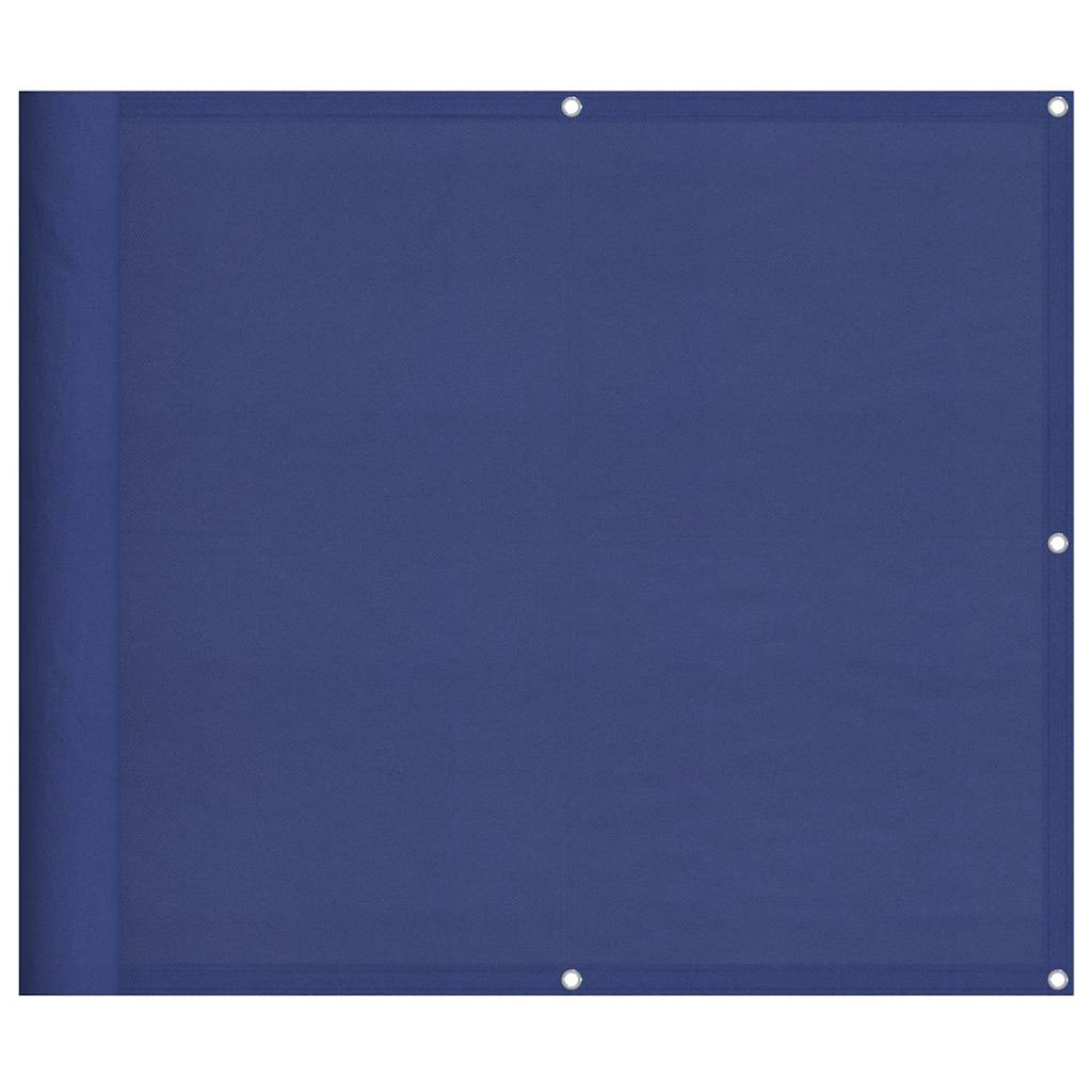 vidaXL Tela de varanda 90x1000 cm 100% poliéster oxford azul | vidaXL.pt